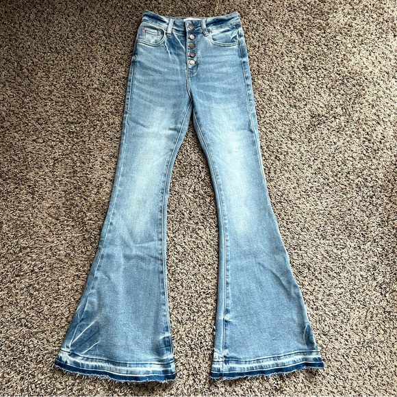 Jeans | Light Wash Flared Jeans | Poshmark